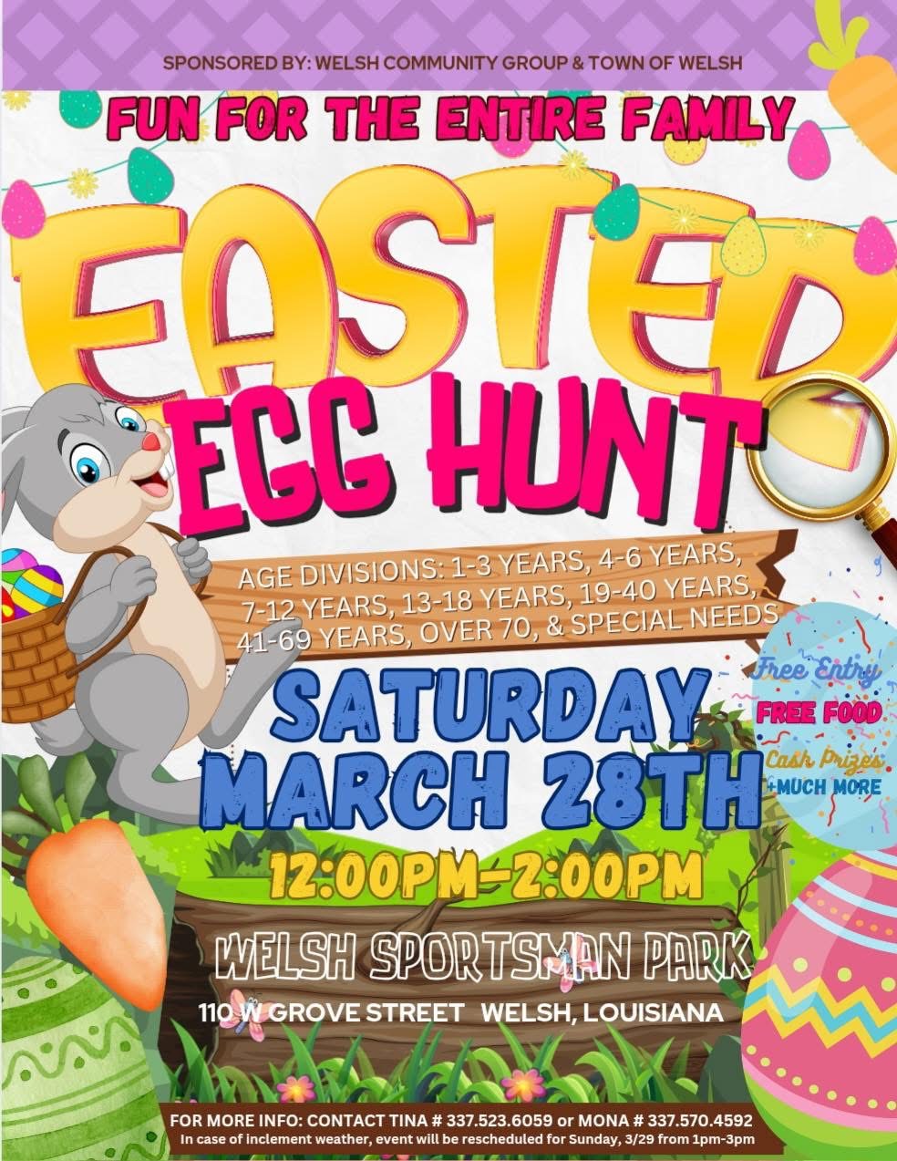 Welsh's Easter Egg Hunt | Jeff Davis Parish