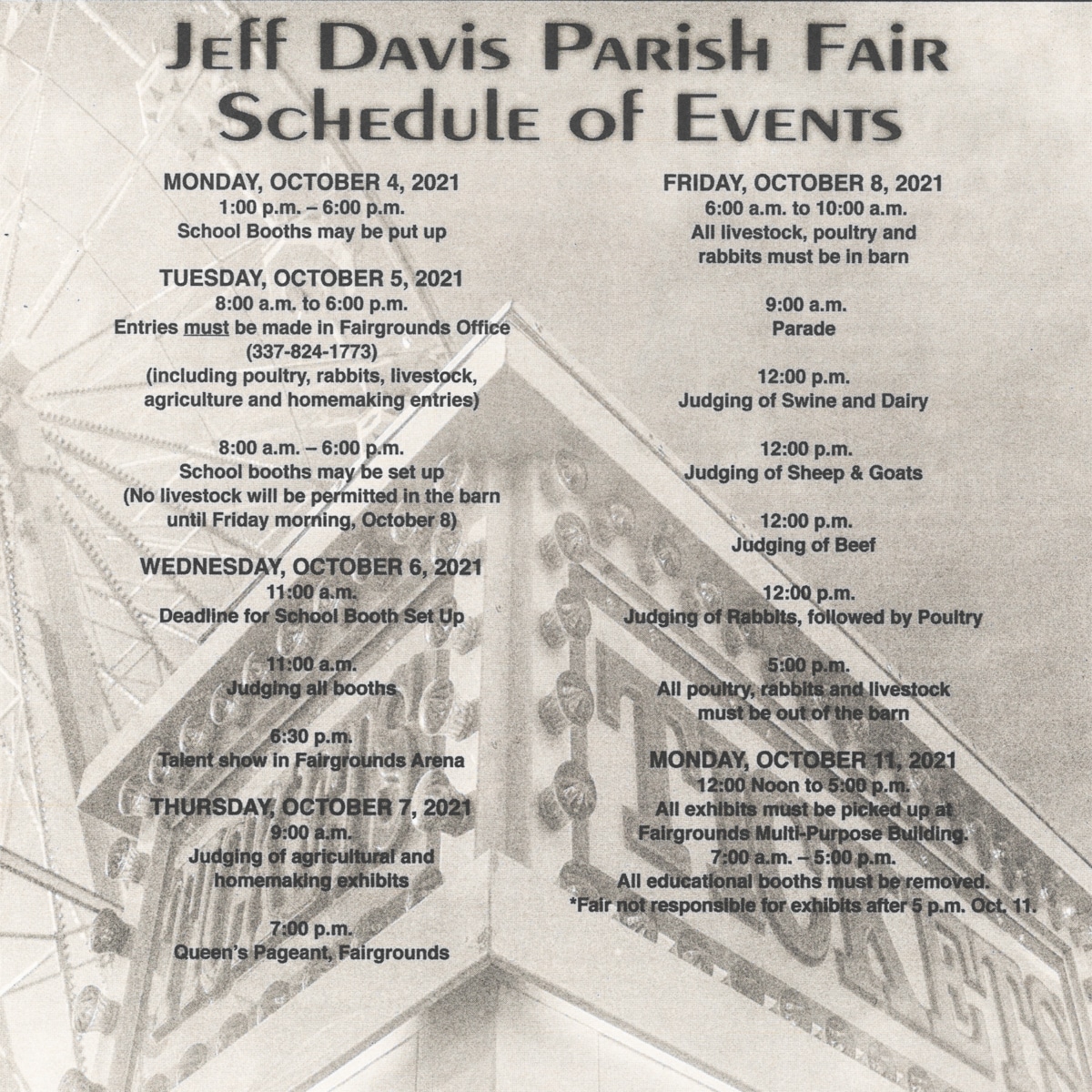 Jeff Davis Parish Fair | Jeff Davis Parish