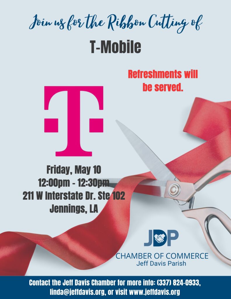 T-Mobile (Jenning's location) Ribbon Cutting | Jeff Davis Parish